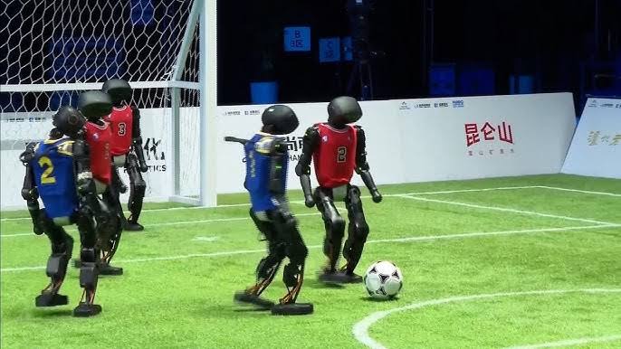 VIDEO: China Launches First Humanoid Robot Soccer League in Beijing ...