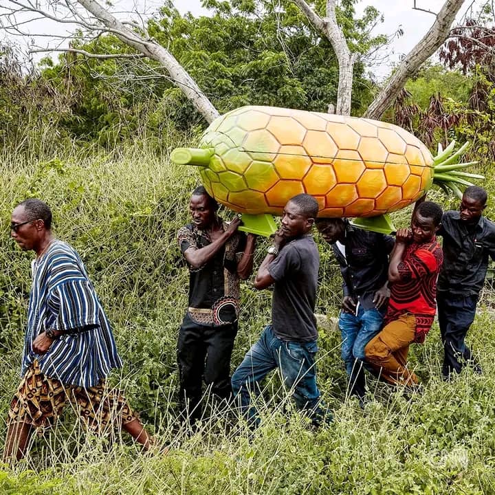 PICTORIAL: Inside the Secretive, Colorful World of Ghanaian Funerals ...