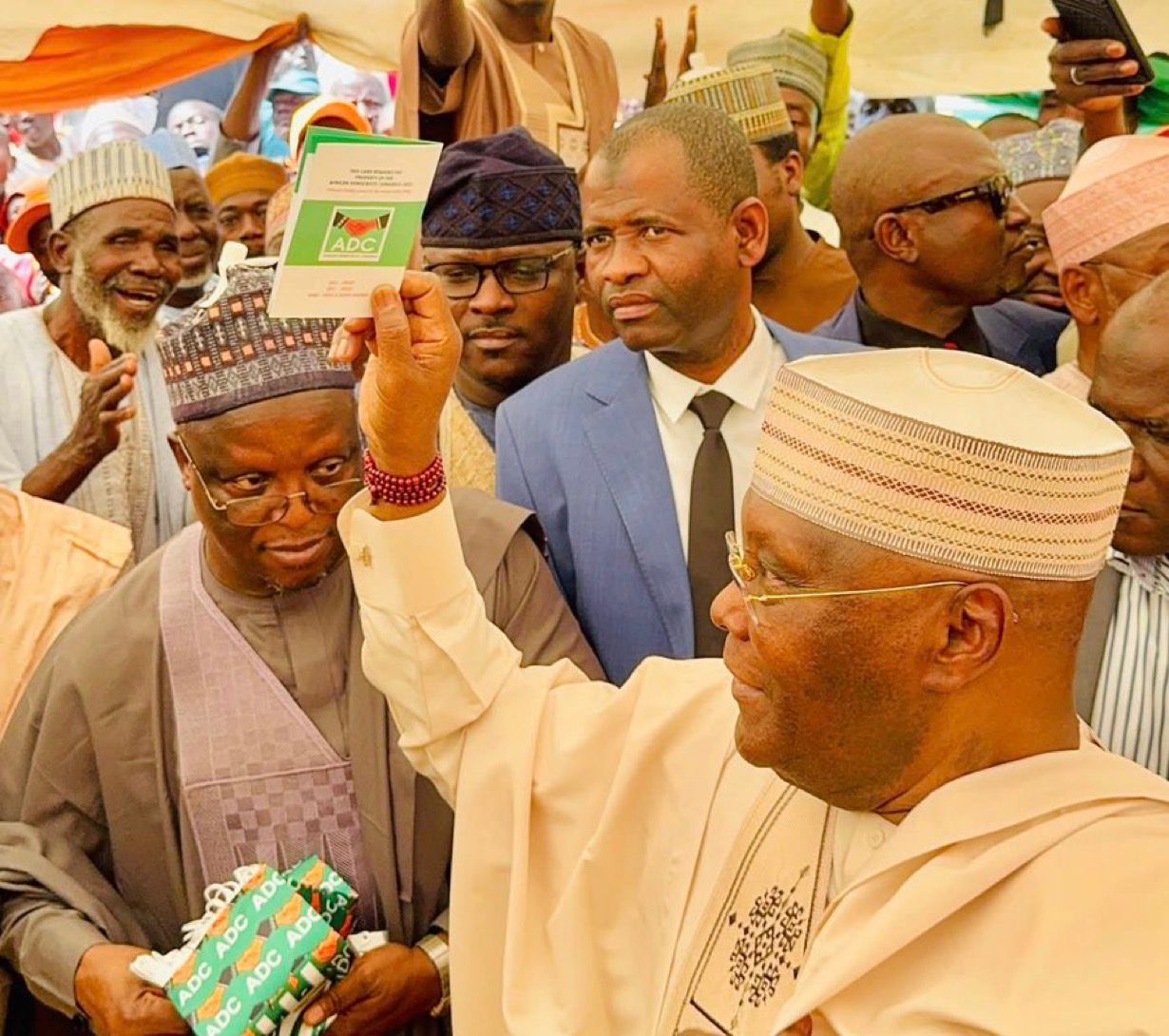 Atiku Makes ADC Move Official, Registers in Adamawa to Boost Opposition ...